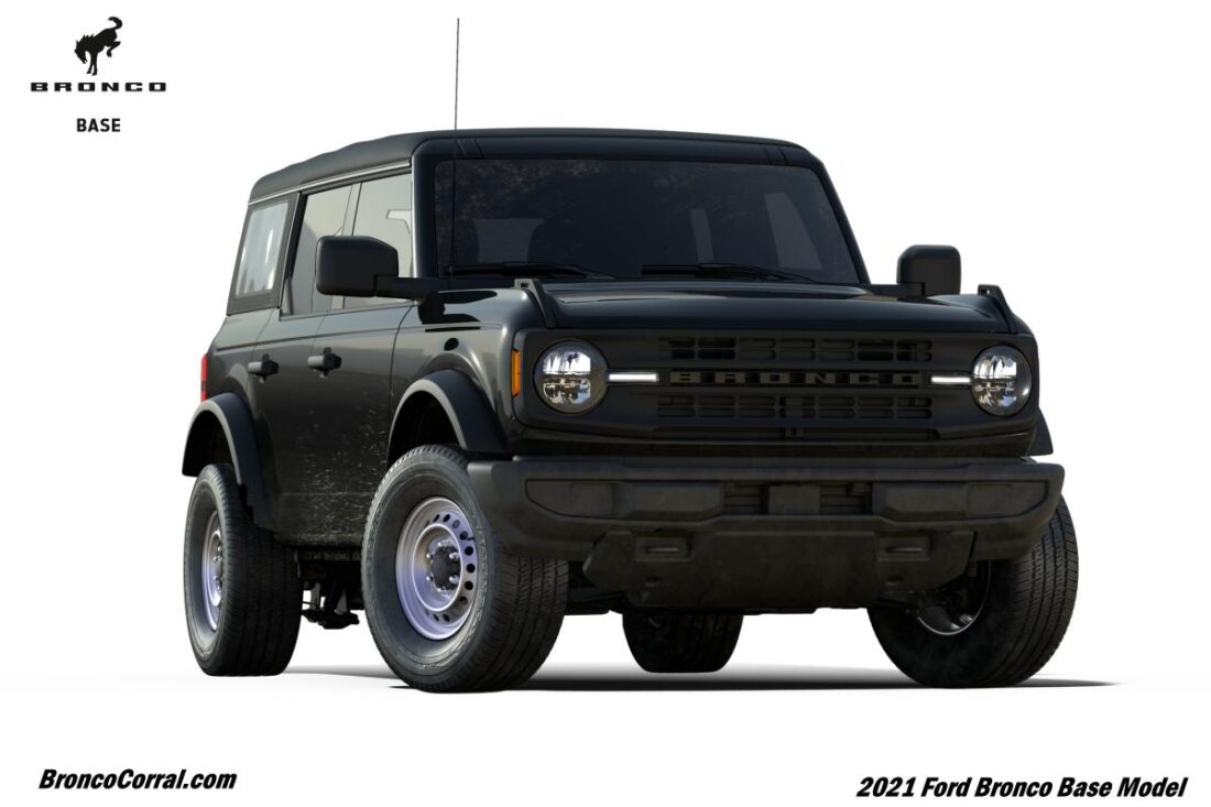 Here Are The 2021 Ford Bronco Trim Packages - Bronco Corral