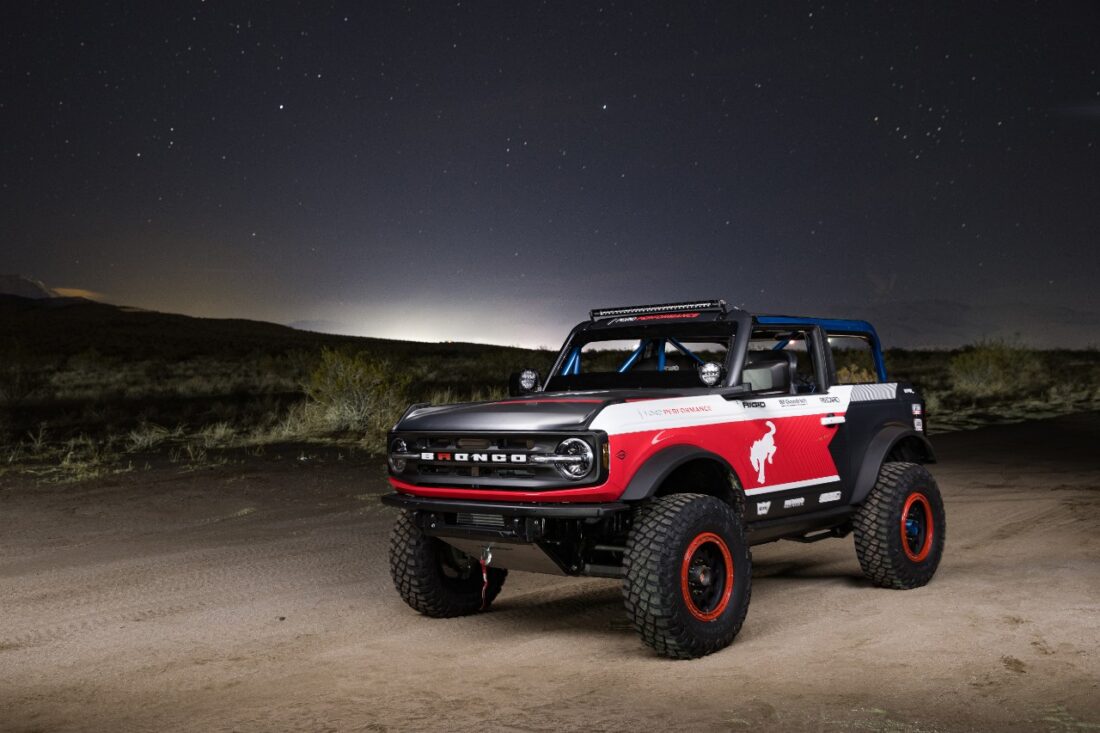 Built Wild Off-Road Racing Ford Bronco 4600 Race Vehicle - Bronco Corral