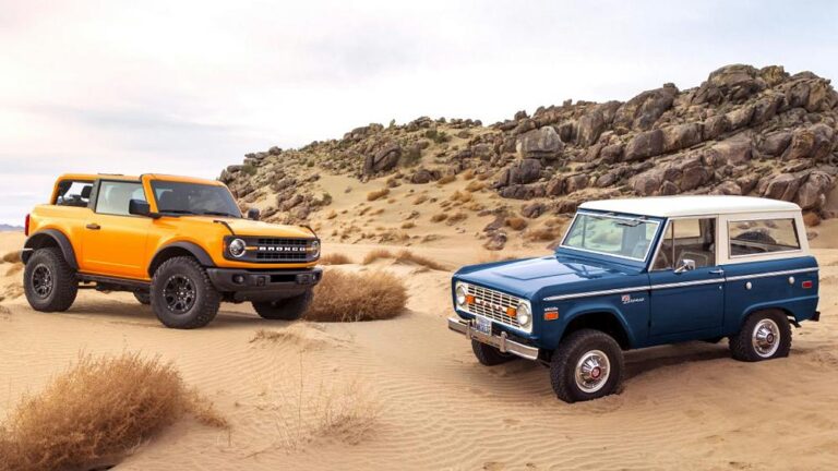 1966-2021 Ford Bronco Size Comparisons - Bronco Corral